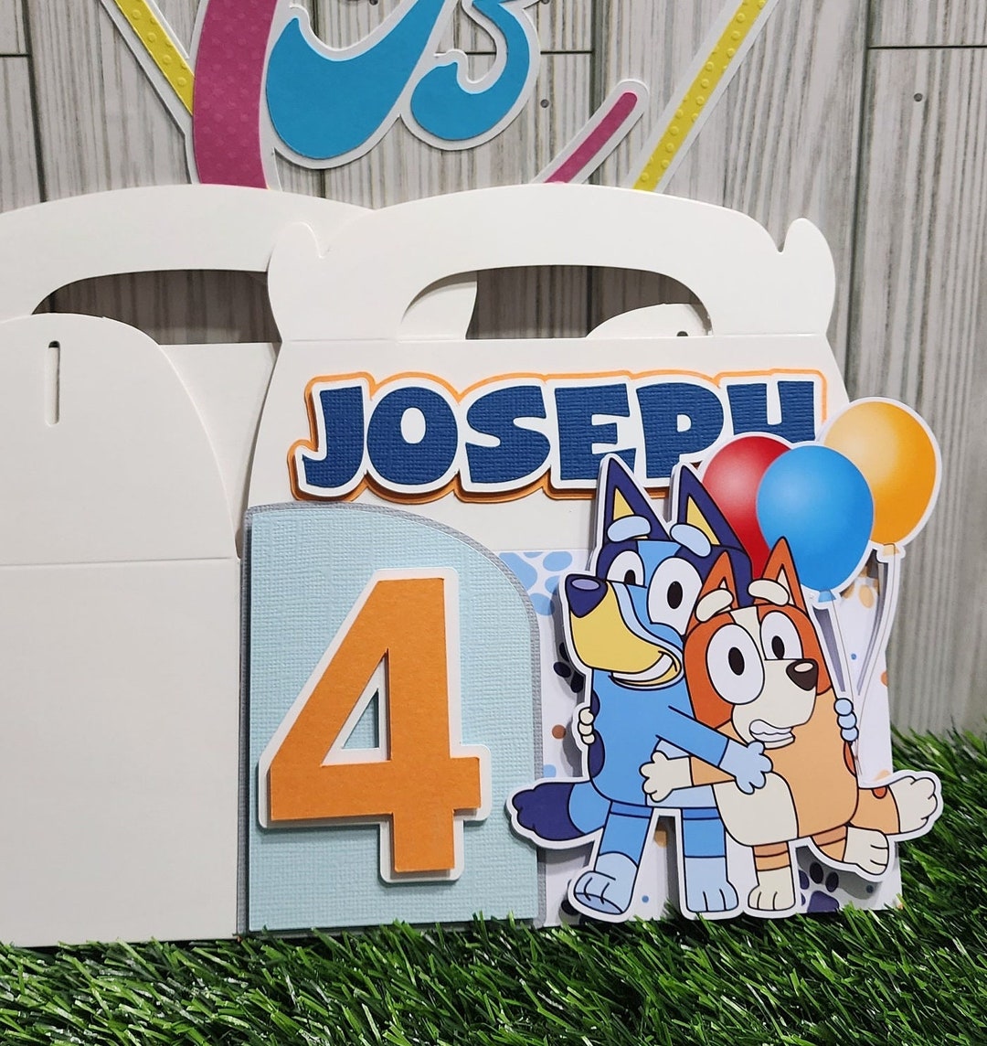 Inspired Bluey Favor Boxes, Kids Birthday Party, Party Favors - Etsy