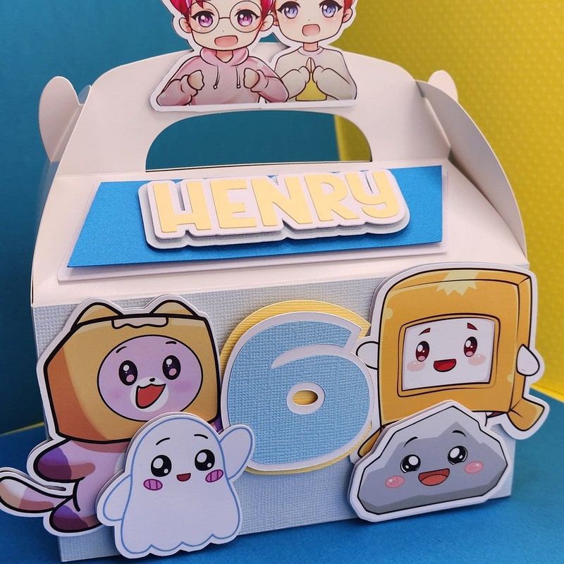 Lankybox Birthday Party Supplies - Etsy