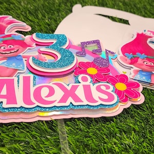 Troll Cake Topper. Trolls Party Decor. Troll Cake Decoration - Etsy