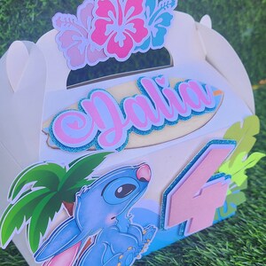 Stitch Favor Box / Candy Box - Etsy