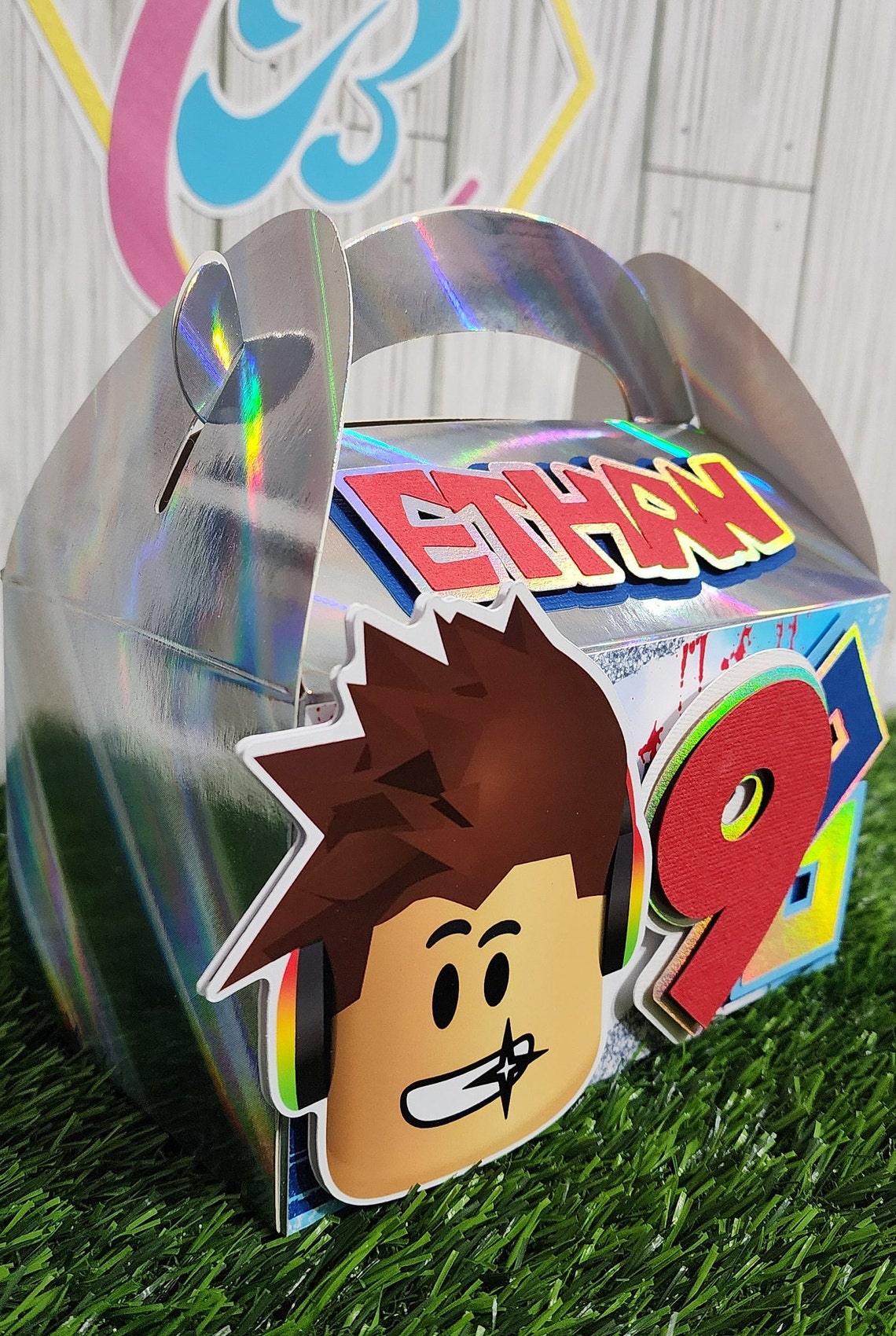 Roblox Favor Box Roblox Favor Box, Girl Roblox Candy Box - Etsy
