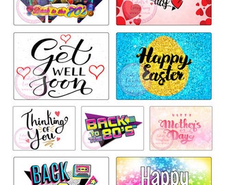 Get Well Stickers | Etsy UK