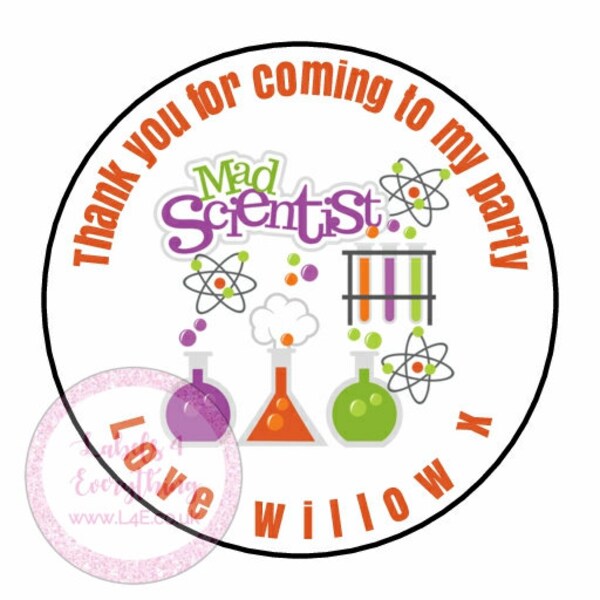 Mad Science Party - Etsy UK