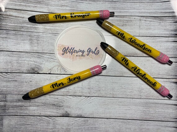 Epoxy Pencil Pens | Etsy