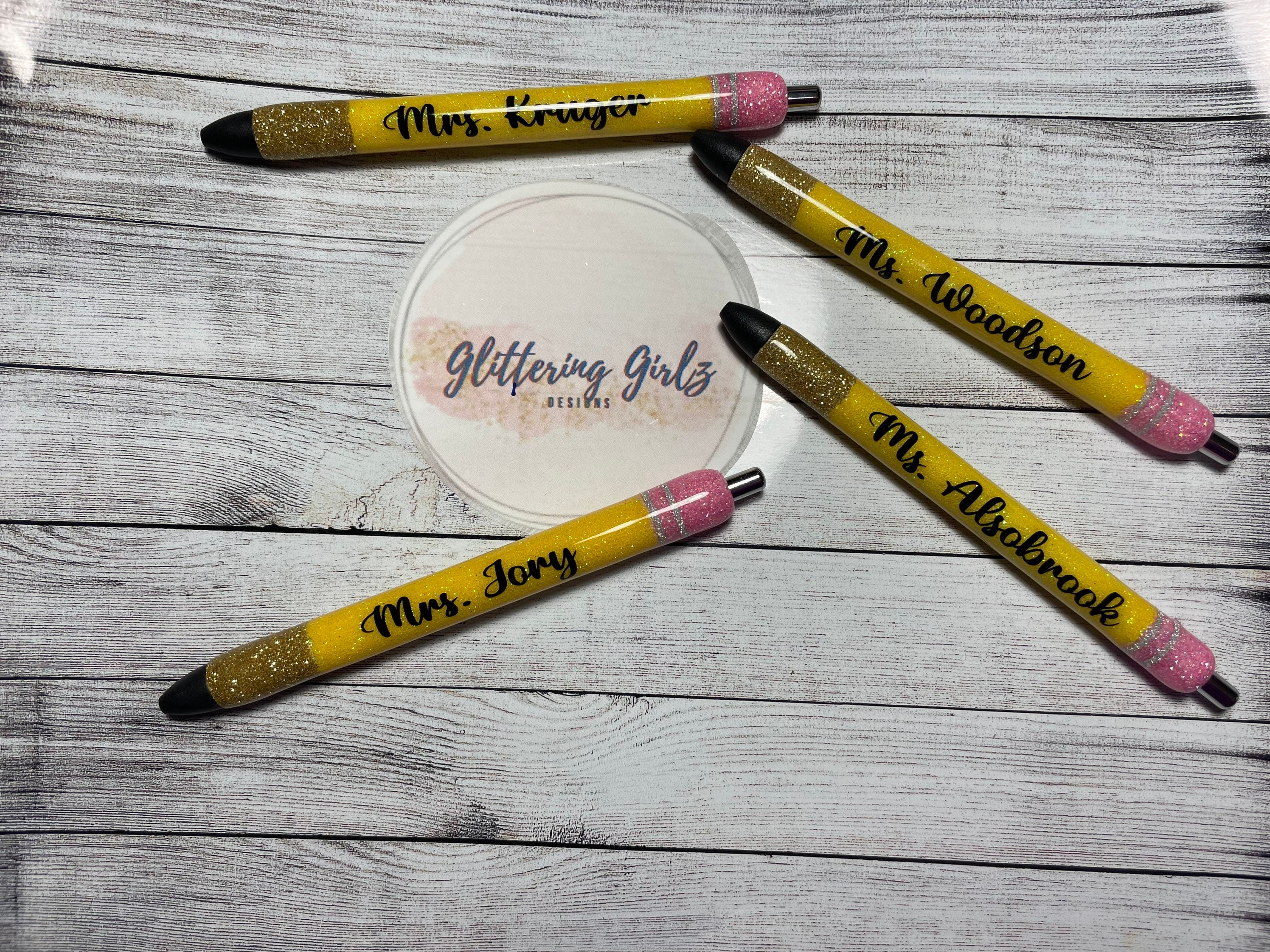 Epoxy Pencil Pens | Etsy