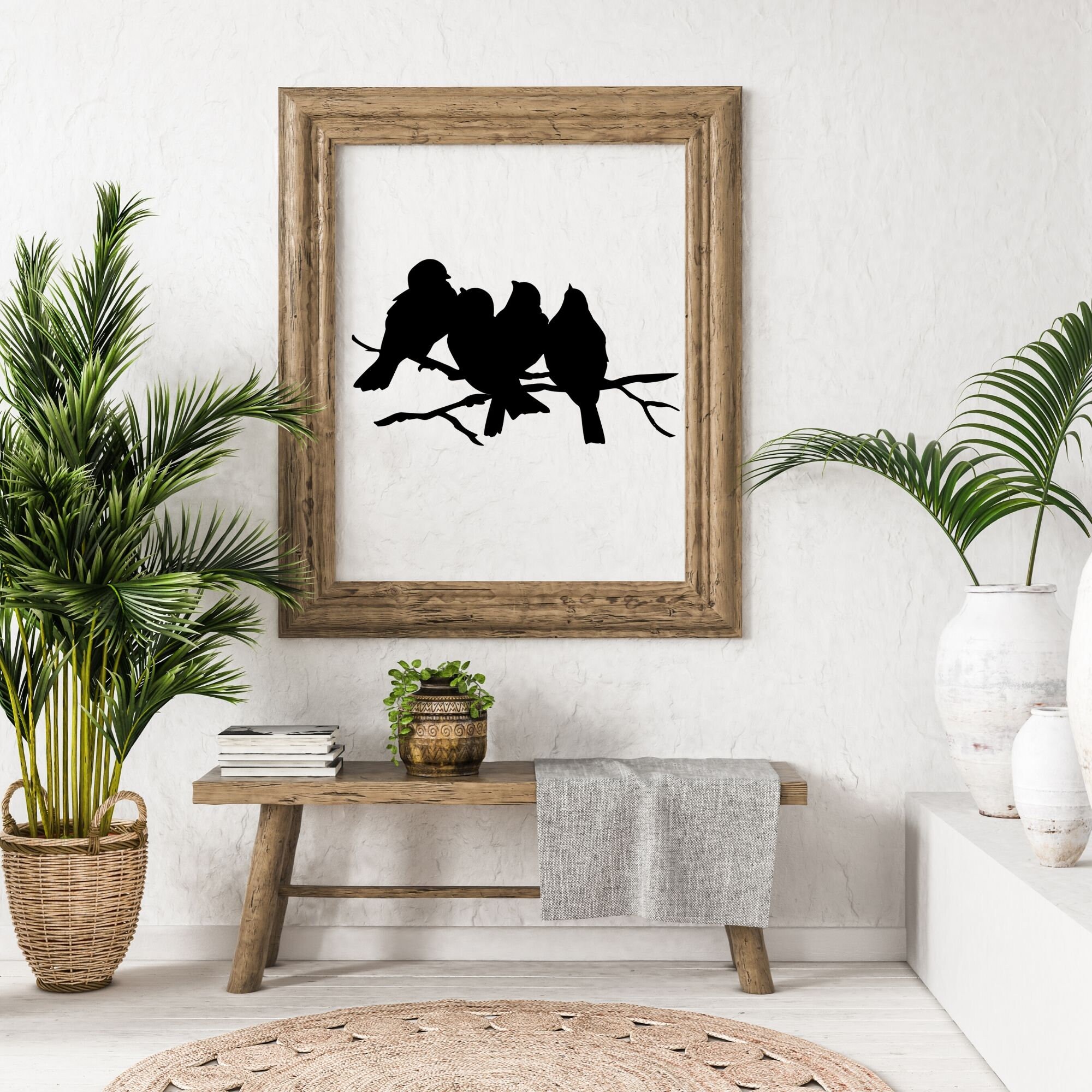 Birds on a Limb SVG - Etsy