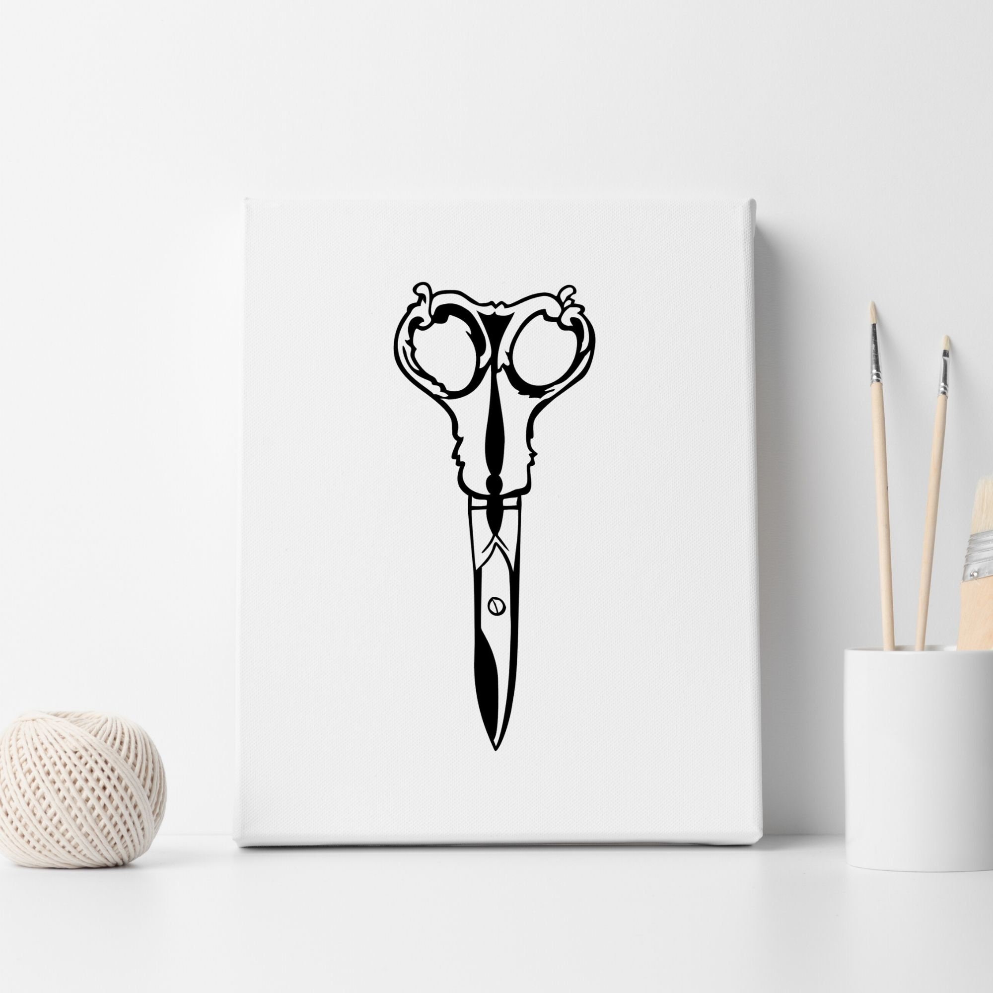 Decorative Shears SVG - Etsy