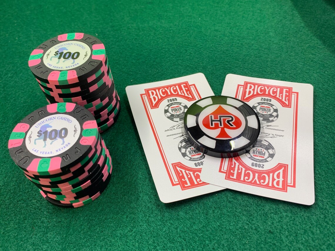 High Roller Poker Card Protector – Custom Chip Style Guard | Casino ...