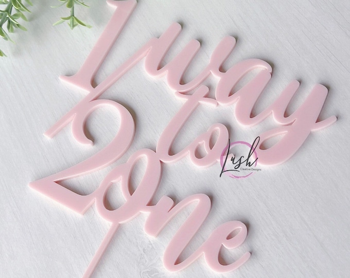 1/2 Way to One Cake Topper - Etsy