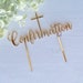 Confirmation Cake Topper Acrylic Cake Topper Cake Topper - Etsy