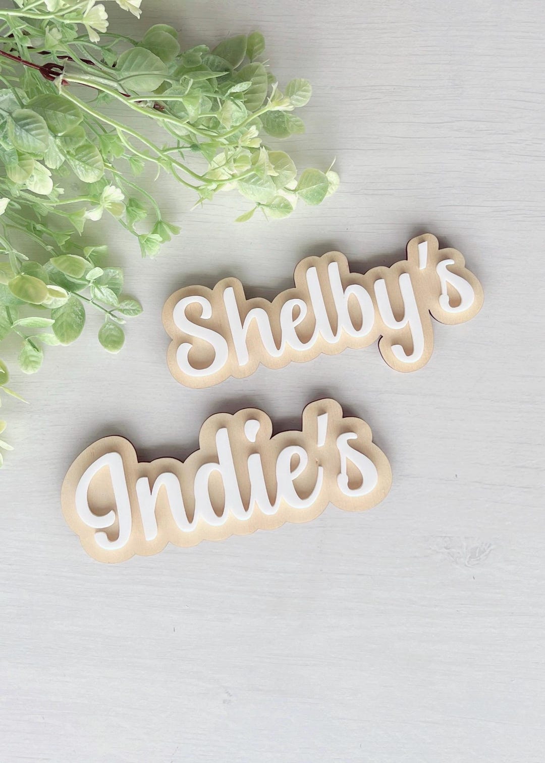 Interchangeable Name Plaques Only - Etsy