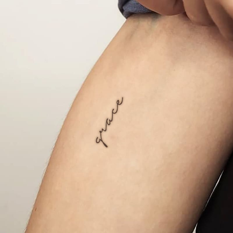 Grace Tattoo - Etsy