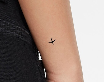 C-130 Hercules Airborne Temporary Tattoo Sticker set of 2 - Etsy