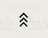 Small the Lucky Few Symbol Temporary Tattoo set of 3 - Etsy