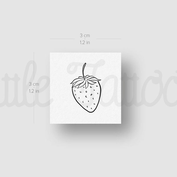 Berries Temporary Tattoo - Etsy