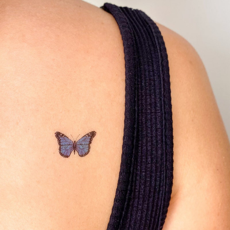 Butterfly Temporary Tattoo - Etsy