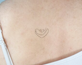 Empty Hug Temporary Tattoo by EMBA (set of 3) - Etsy
