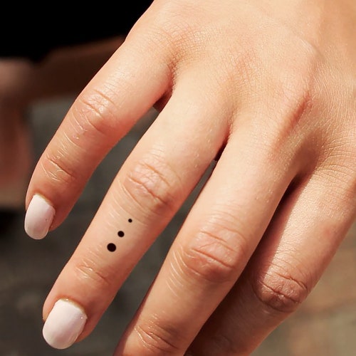 Go Live Temporary Tattoo set of 3 - Etsy