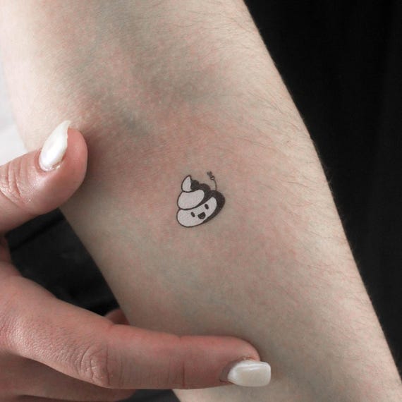 Fake Poop Tattoos