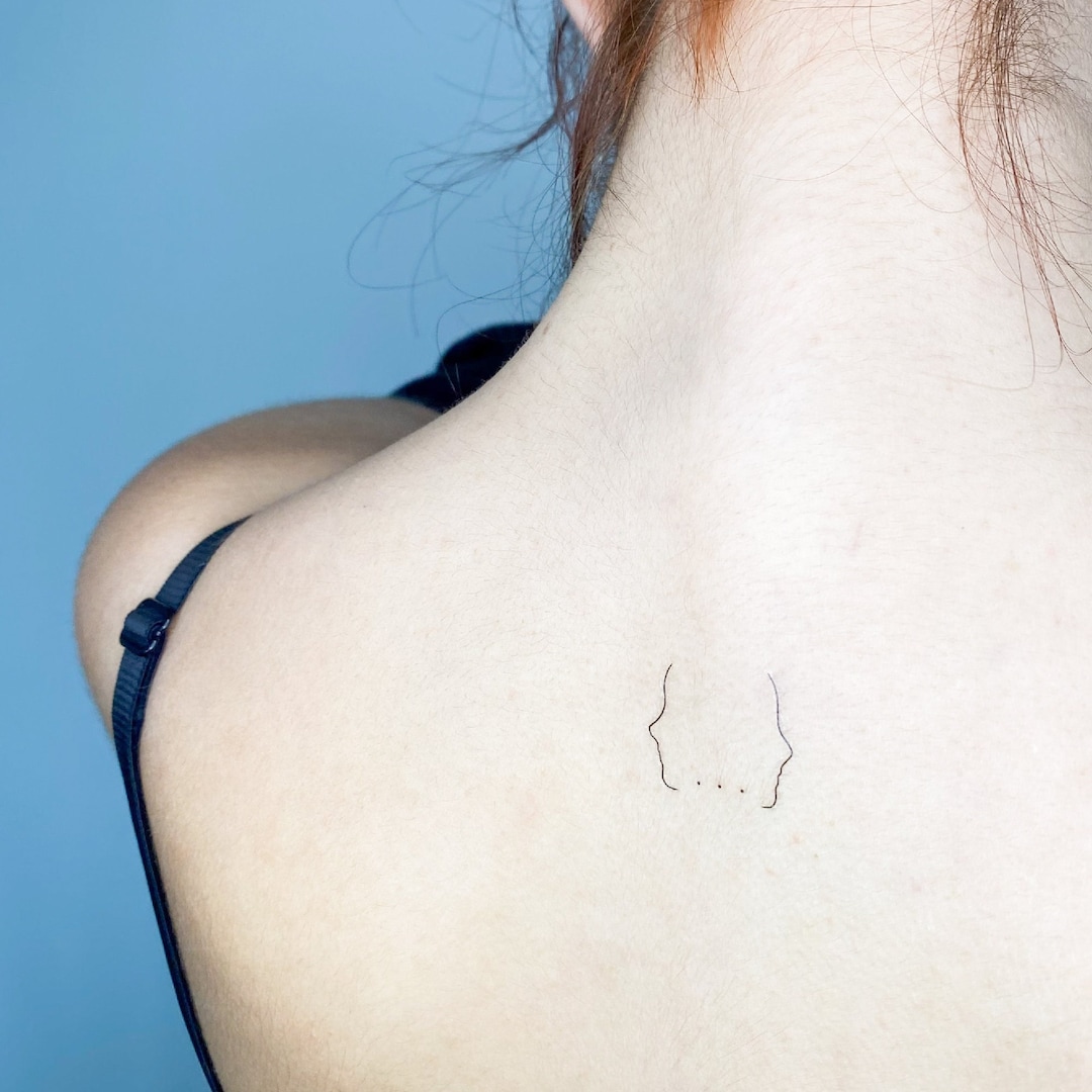 Ellipsis Temporary Tattoo by EMBA (set of 3) - Etsy