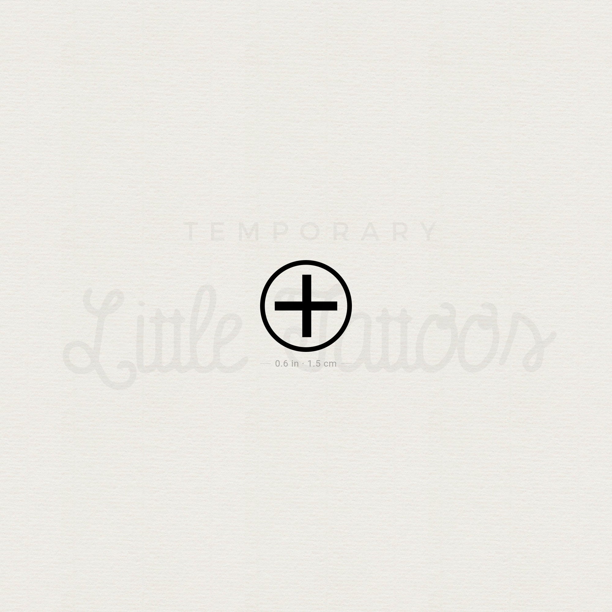 Ailm Symbol Temporary Tattoo set of 3 - Etsy UK