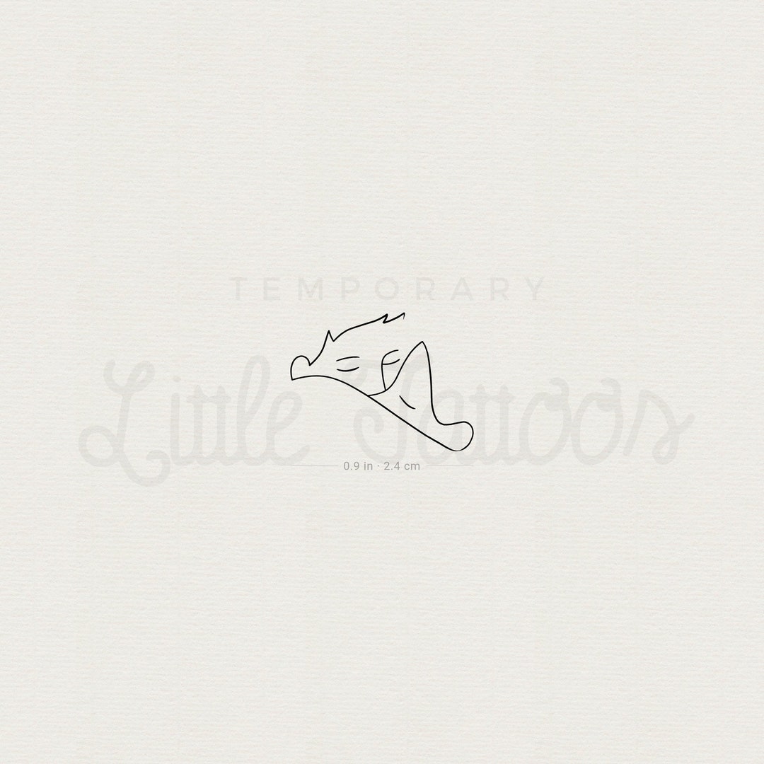 Cuddles Temporary Tattoo by EMBA set of 3 - Etsy