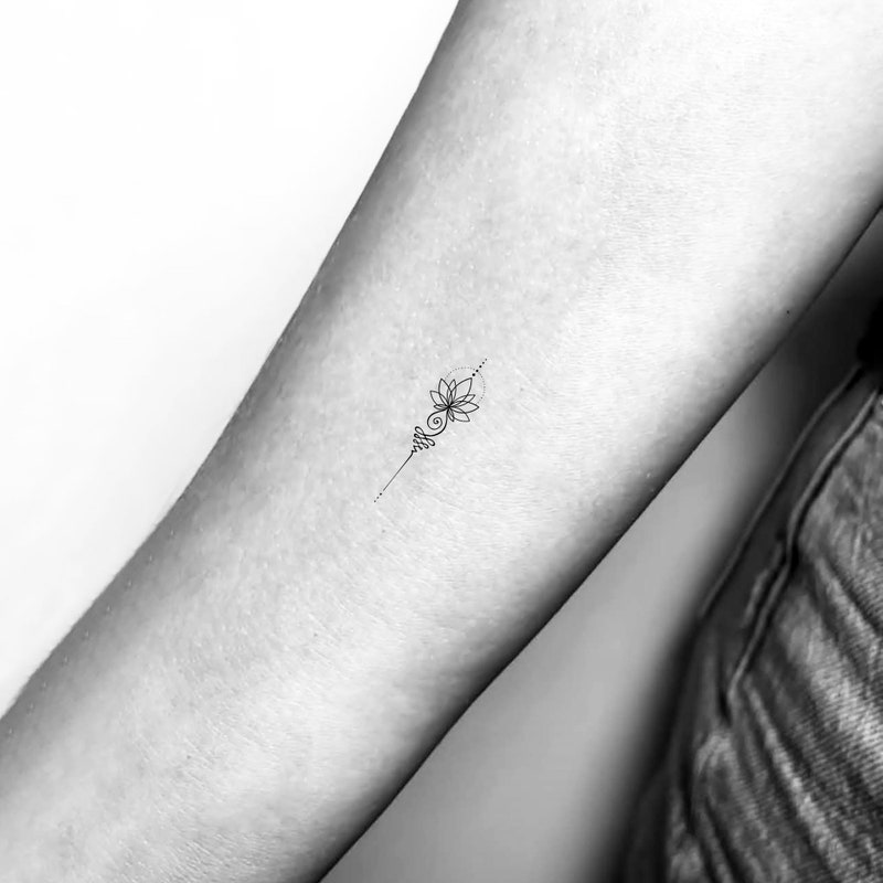 Unalome Tattoo - Etsy
