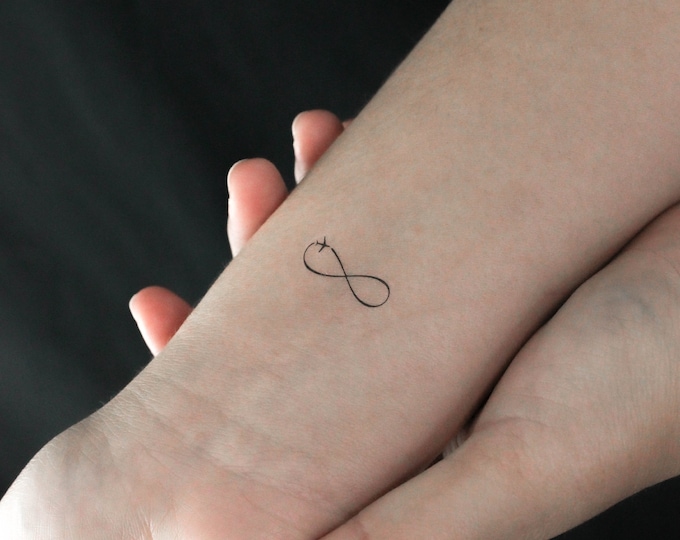 Infinity Family Forever Temporary Tattoos 2 Waterproof Durable Fake ...