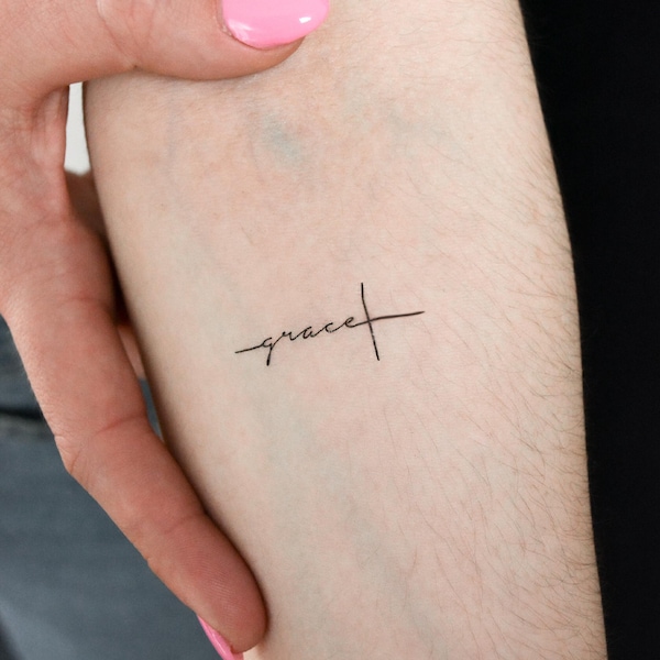 Grace Tattoo - Etsy