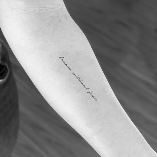Go Live Temporary Tattoo set of 3 - Etsy