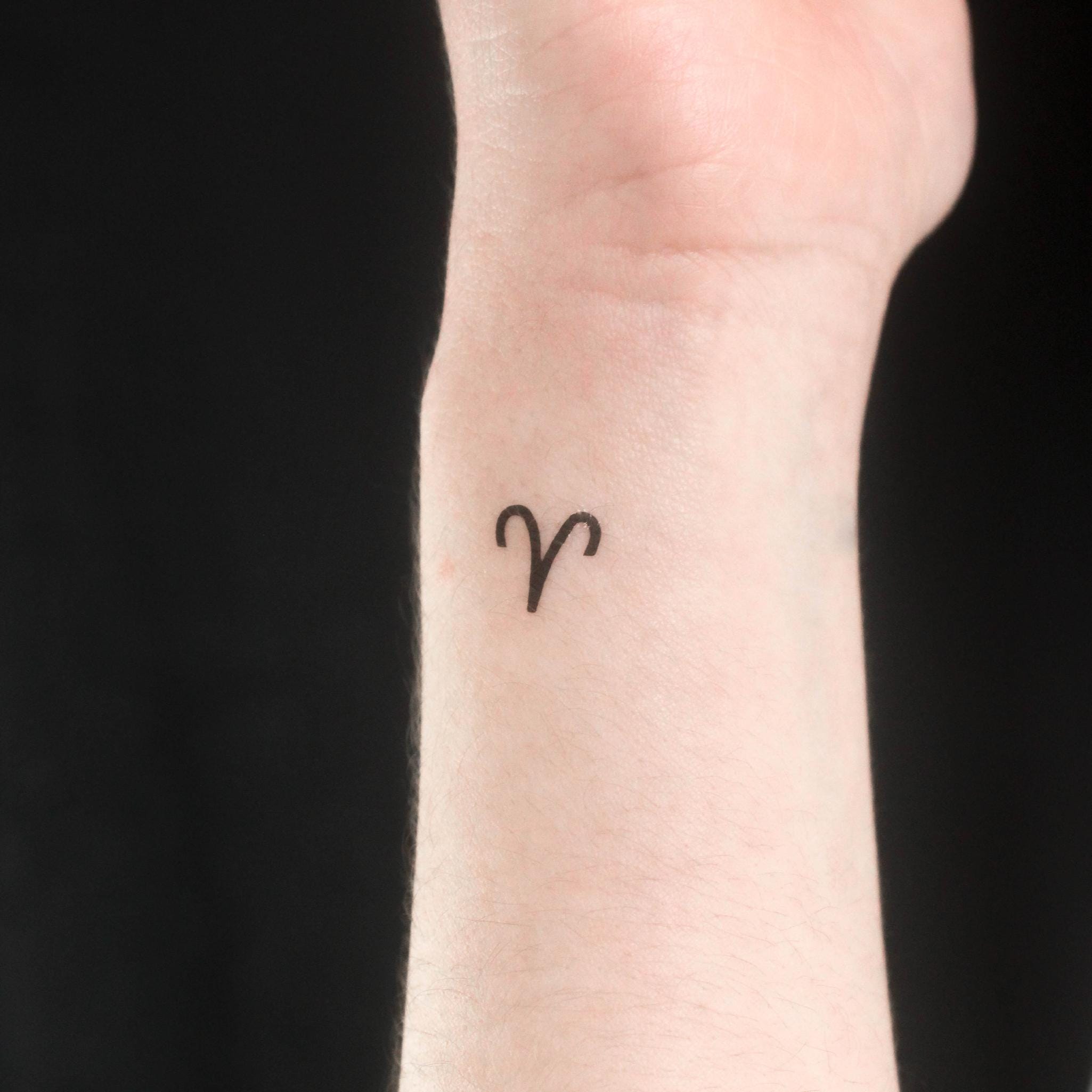Aries Horoscope Tattoo