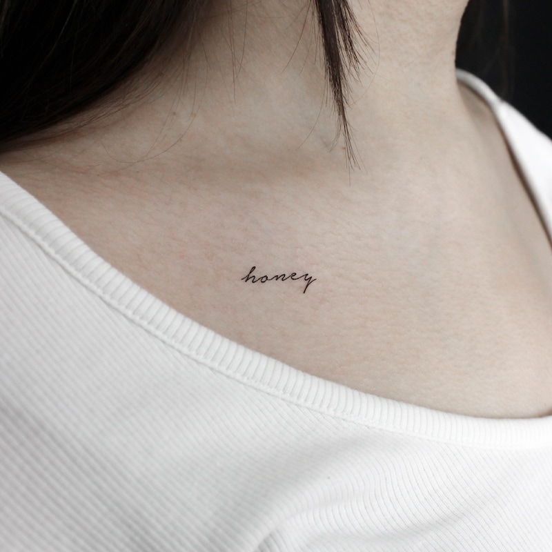 Word Tattoo - Etsy