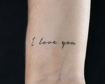 Power Temporary Fake Tattoo Sticker set of 2 - Etsy