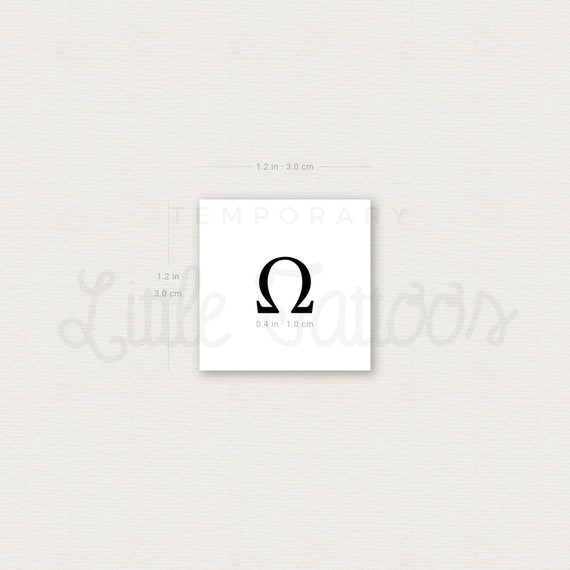 White Omega Tattoos