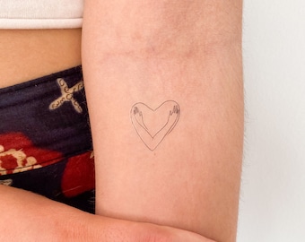 Empty Hug Temporary Tattoo by EMBA (set of 3) - Etsy
