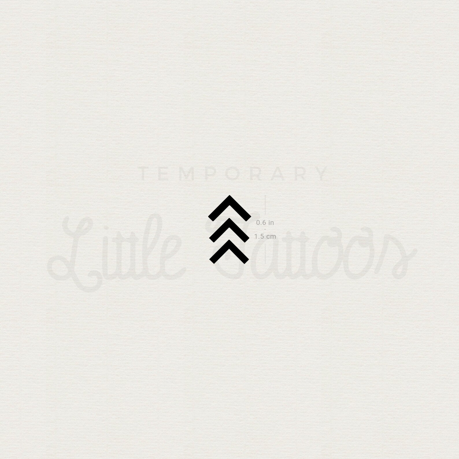 Small the Lucky Few Symbol Temporary Tattoo set of 3 - Etsy