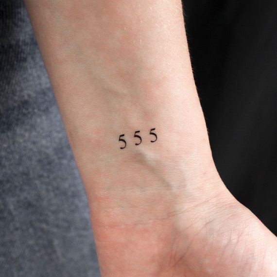 Number 5 Tattoo