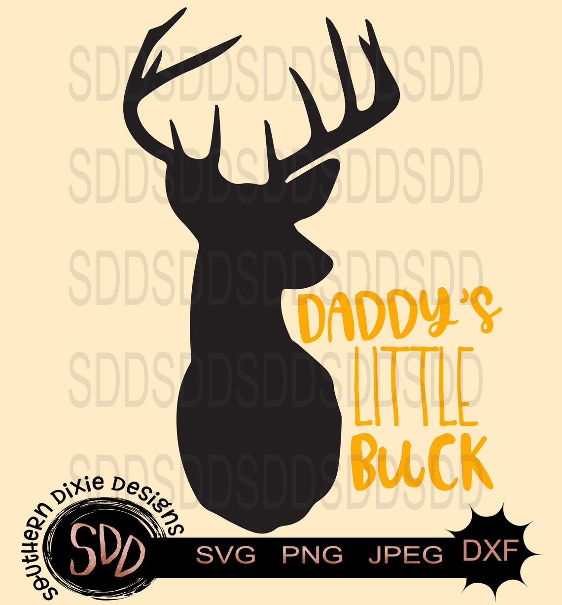 Daddy's Little Buck | Deer Season Svg | Hunting Season Design | Deer ...