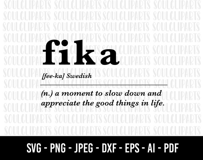 Fika Svg - Etsy