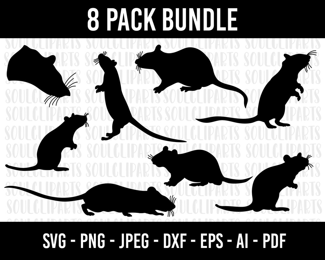 COD266 Little Mouse Svg Bundle Animals Cut File, Cute Cutting File ...