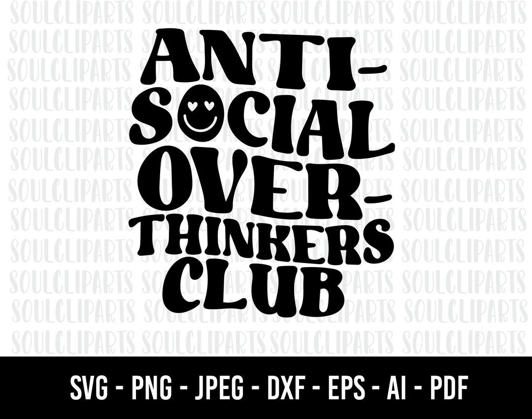 COD672 Anti Social Club Svg Anti Social Svg Funny Shirt SVG Antisocial ...