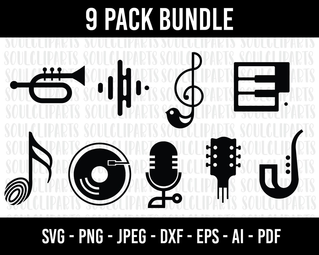 Cod606-music Svg/music on SVG, Musical Notes Svg, Musical Notes Clipart ...