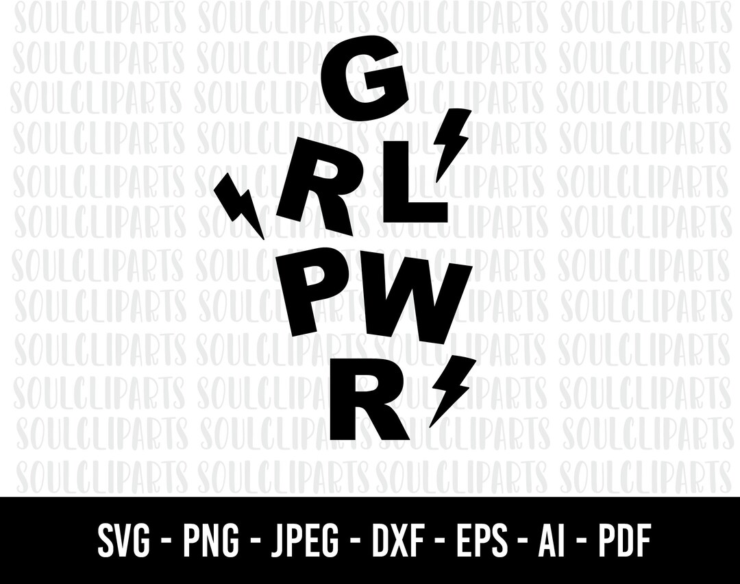 Cod612-girl Power Svg, Empowered Svg, Feminism Svg, Strong Woman Svg ...