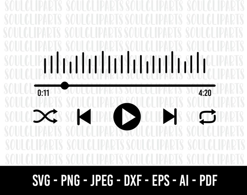 COD733 Music Icons Svg Volume Button SVG Play Buttons Svg - Etsy