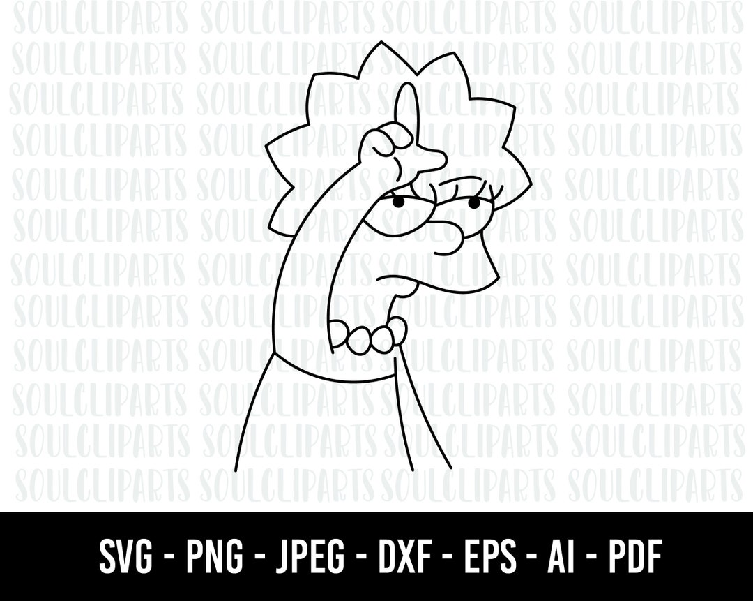 COD416 Lisa Svg, Simpson Svg, T-shirt Svg, Design Svg, Decor Svg ...