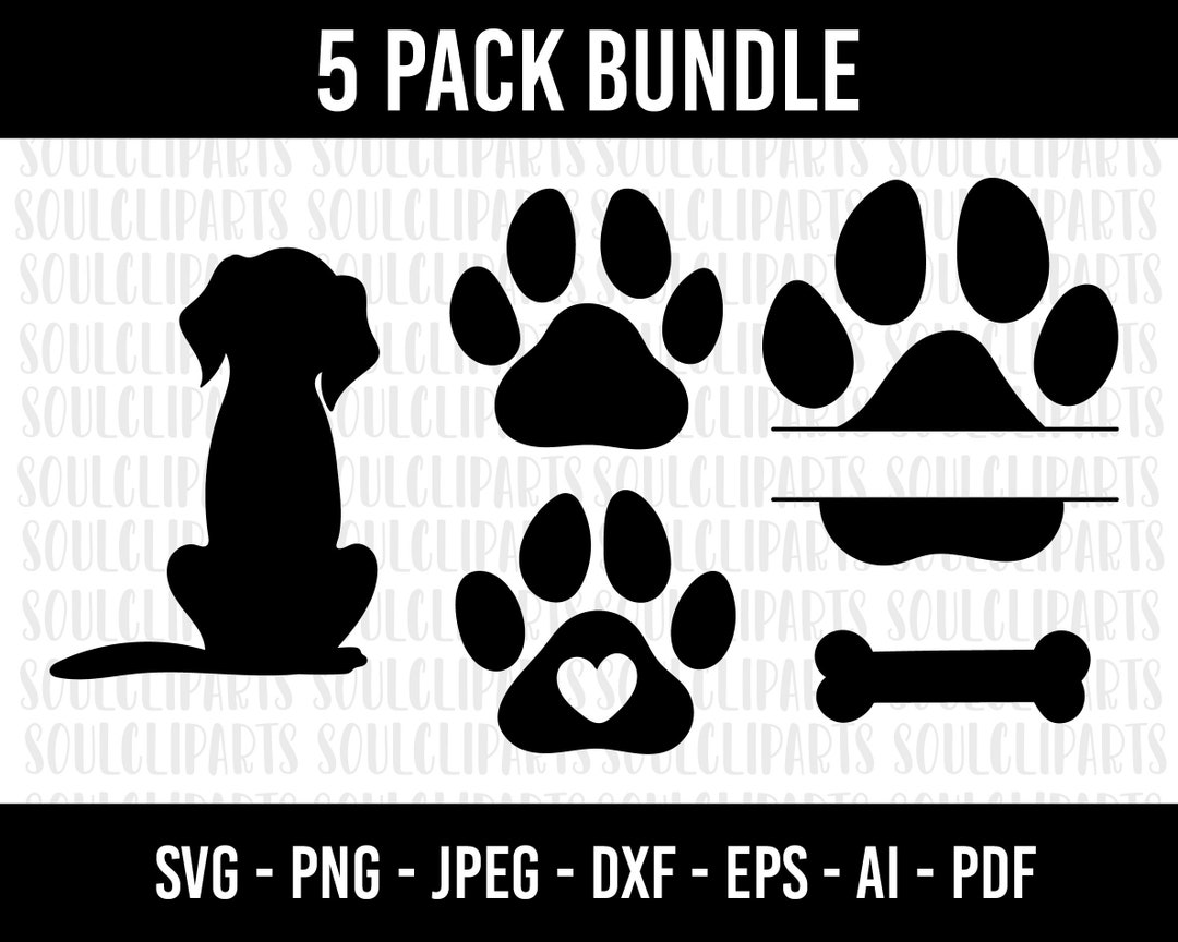 Cod102-dog Svg/dog Clipart/dog Paw Svg/paw Svg/animal Paw Svg/animal ...