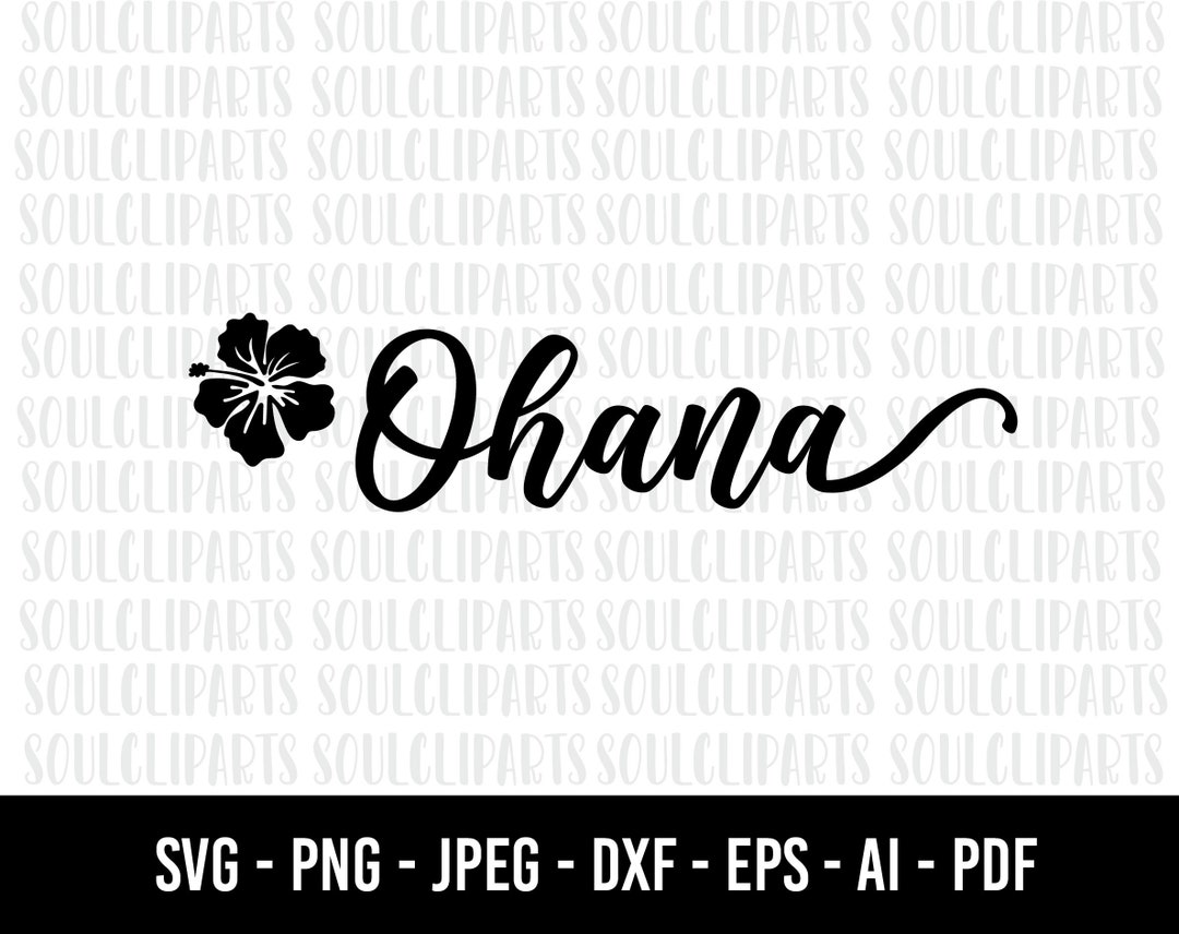 Cod07-ohana Svg/ohana Means Family Svg/ohana Cursive - Etsy Australia