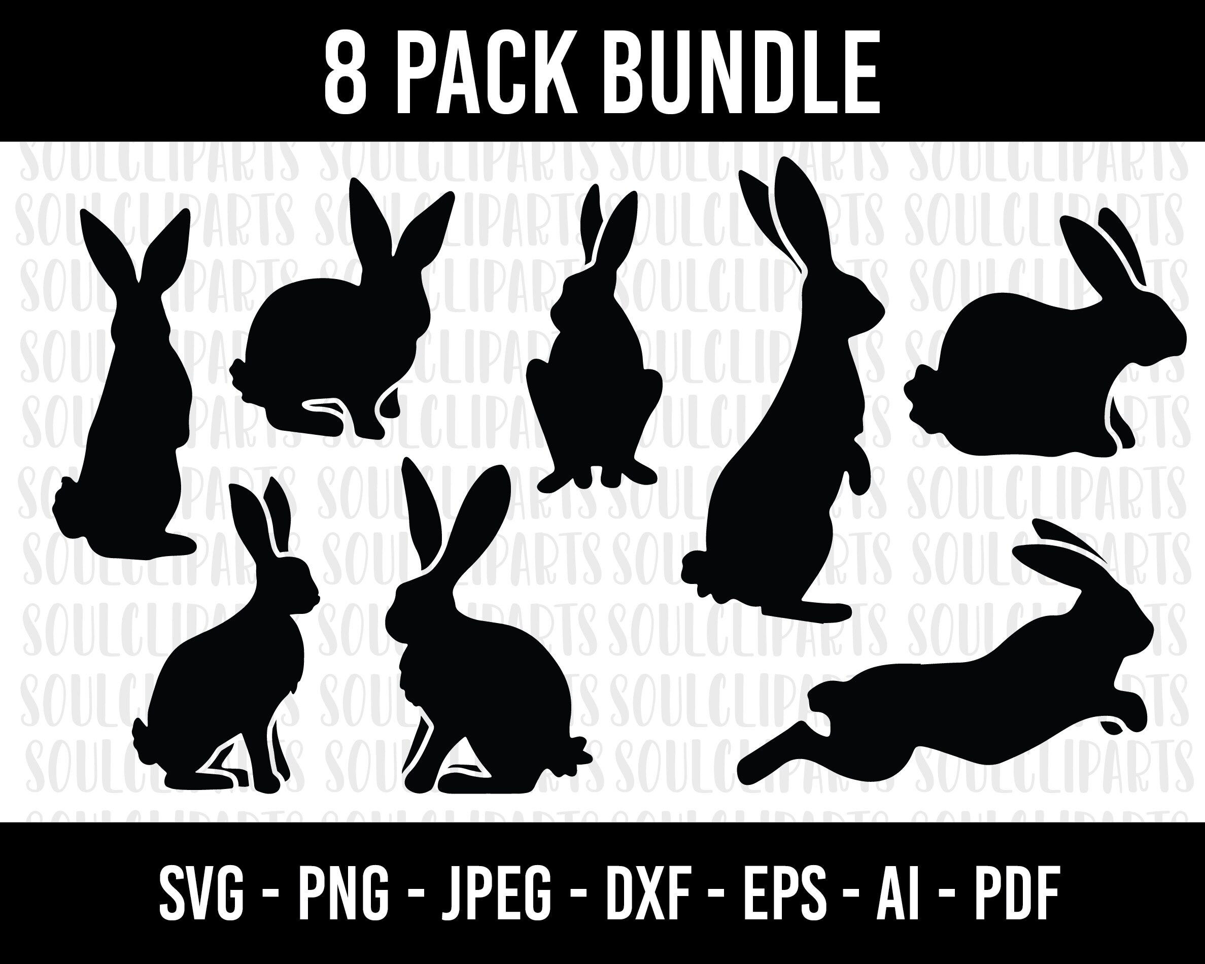 Jack Rabbit Silhouette