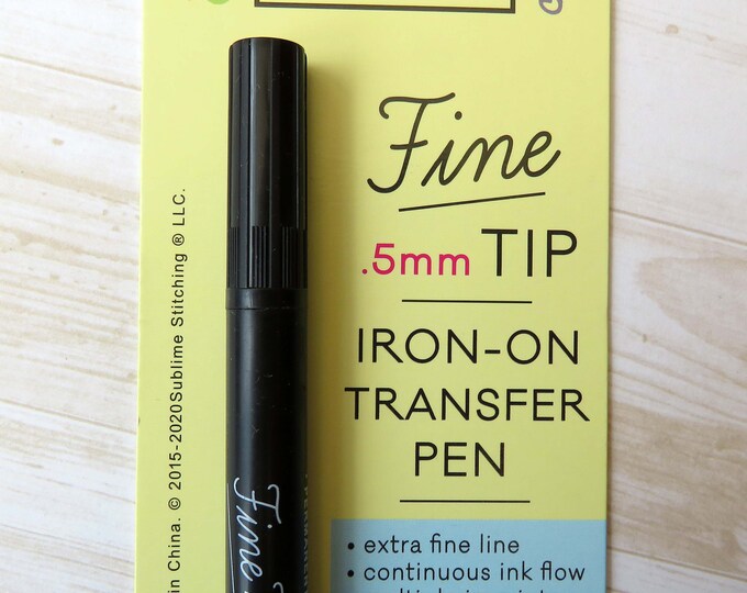 Sublime Hot Iron Transfer Pen for Hand Embroidery, Iron on Transfer ...