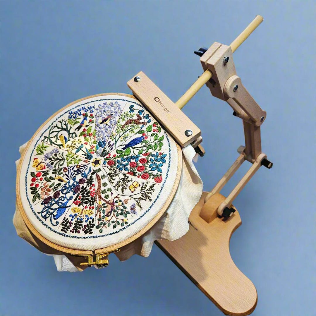 Nurge Adjustable Table Seat / Stand for Hand Embroidery - NEW! - Etsy UK